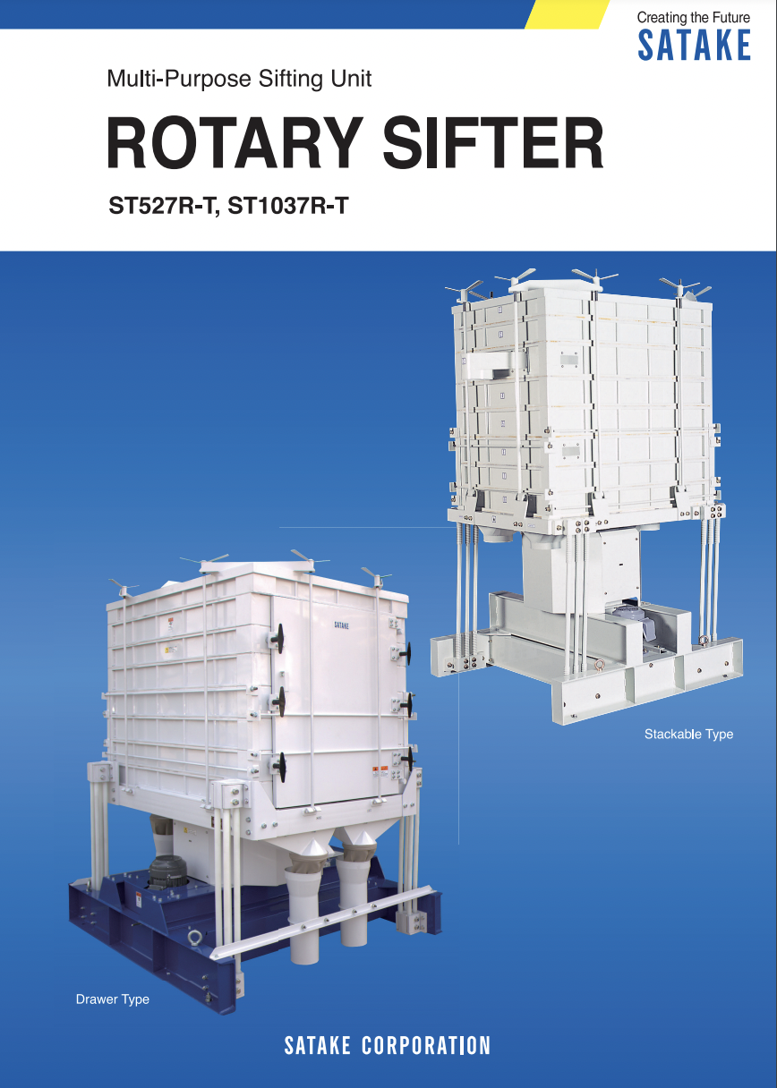 Multi-Purpose Sifting Unit ROTARY SIFTER ST527R-T, ST1037R-T - dot B