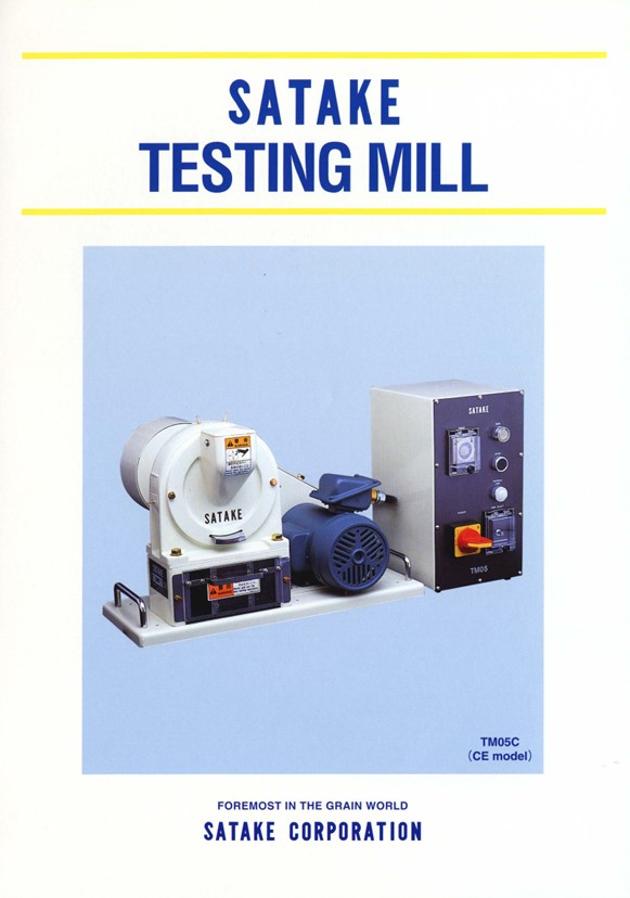 SATAKE TESTING MILL Catalog - dot B