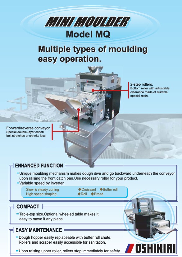 MINI MOULDER Model MQ Catalog - dot B