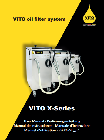 VITO oil filter system X-Series User Manual - dot B