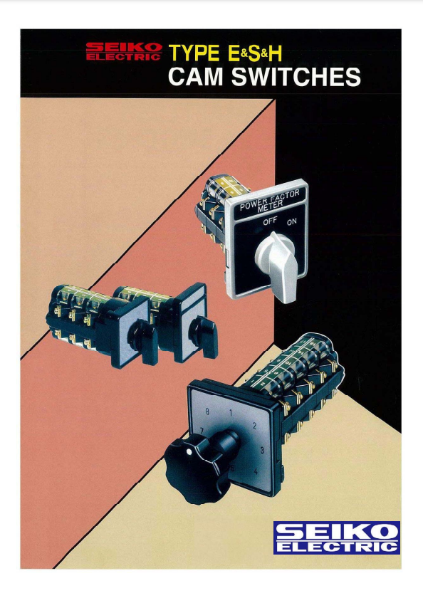 Type E ・ S ・ H Cam switch - SEIKO ELECTRIC CO.LTD. - dot B