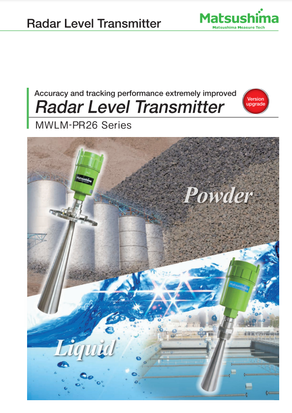 Rader Level Transmitter MWLM-PR26 Series - dot B
