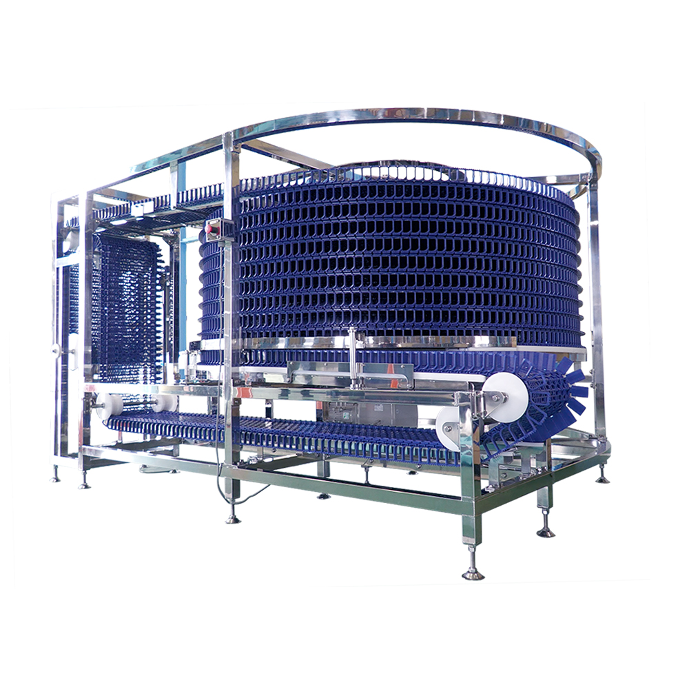 Direct Drive Stacker Spiral Conveyor SPC β - SANKYO REINETSU CO.LTD ...