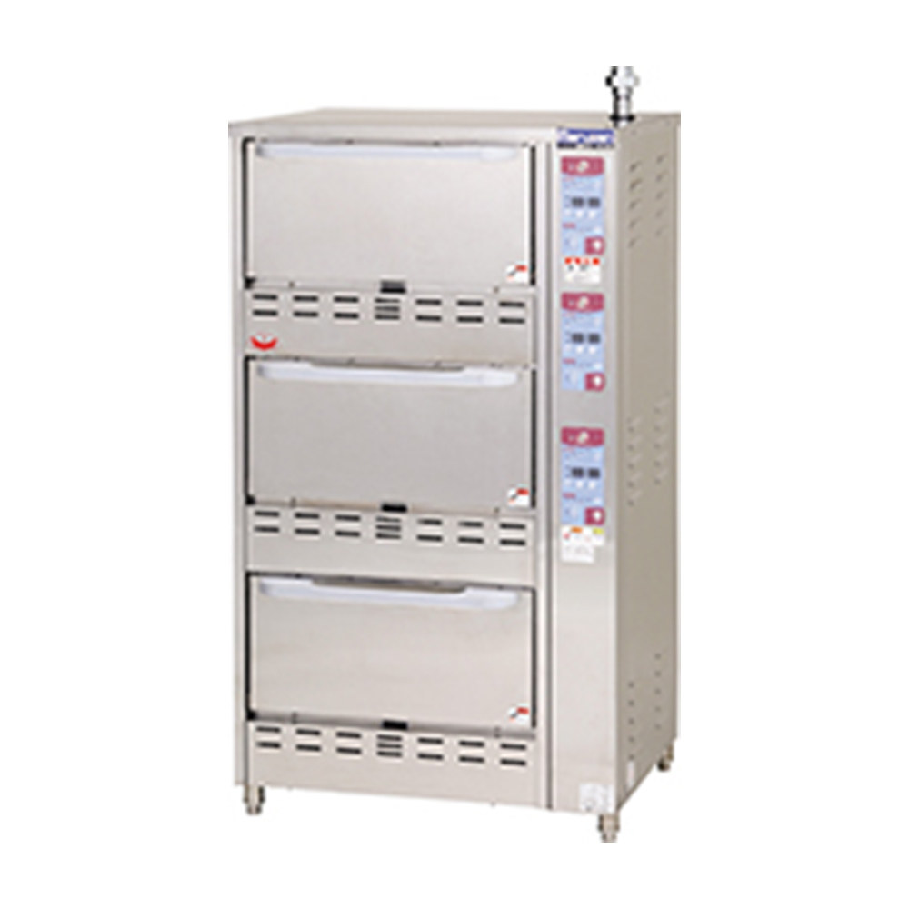 Gas Multi Deck Automatic Rice Cooker - MARUZEN CO.LTD. - dot B