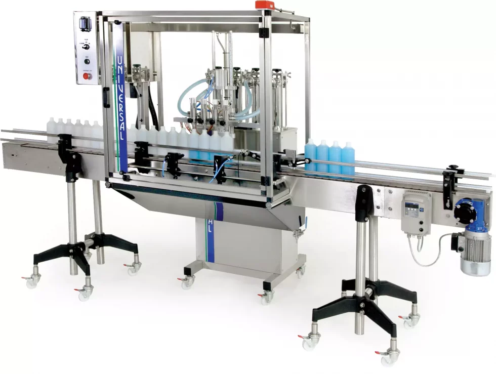 Posimatic EV1000 Automatic Volumetric Liquid Filling Machine ...