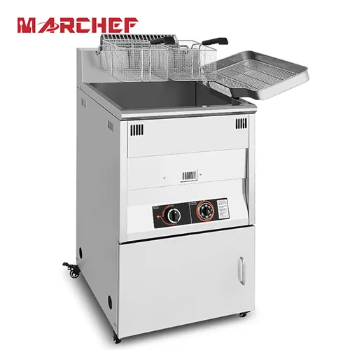 MARCHEF good quality floor standing commercial Gas Fryer GF-23H ...