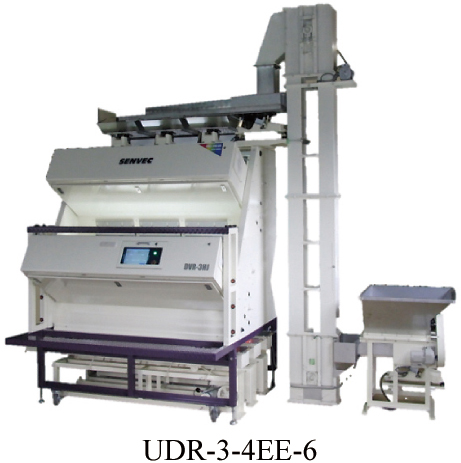UDR-6 series - Color Sorters for Tea - Hattori Seisakusho Co.LTD. - dot B
