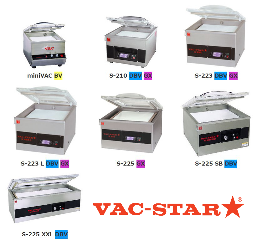 VAC-STAR★ - VACUUM PACKAGING MACHINE - Nantsune Inc. - dot B