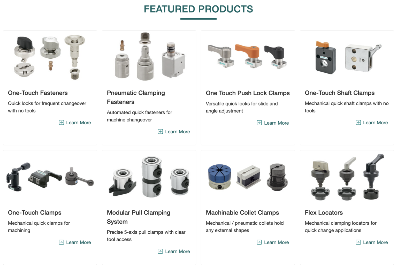 Pneumatic Shaft-Locking Clamps - Imao Corporation - dot B