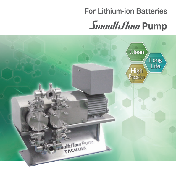 For Lithium-ion Batteries Smoothflow Pump Catalog - dot B