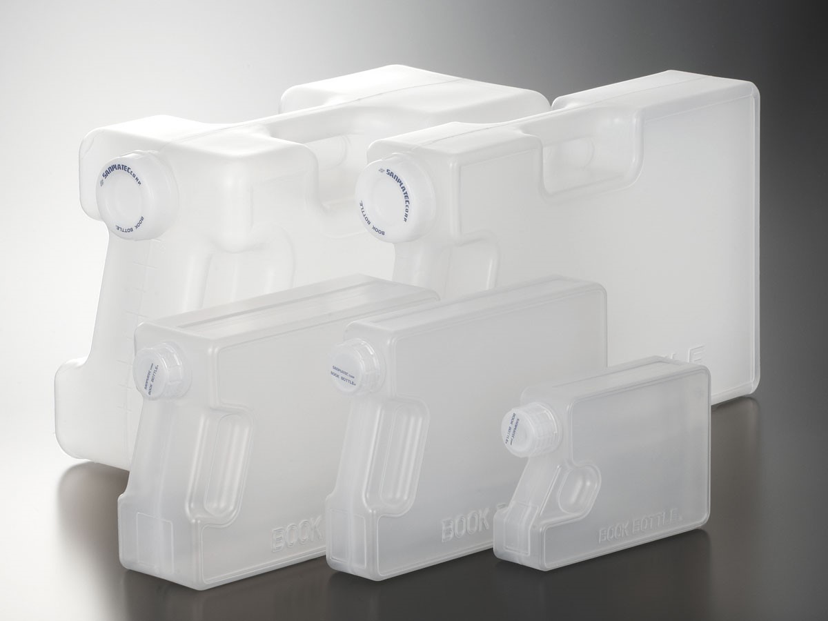 Storage - Book Bottle 5L PP & 10L PP & 1L PP & 500mL PP & 2L PP – SANPLATEC CORP. - dot B